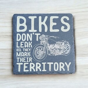 Classic Motorcycle / Motorbike Theme Slate Coasters X 4. - Etsy UK