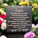 Personalized Graveside Slate Memorial, Remembrance Poem - Etsy UK