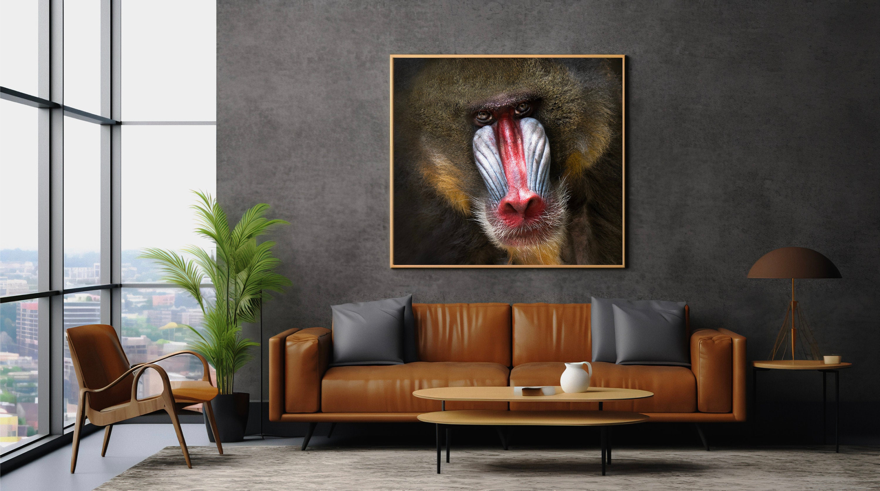 Mandrill Portrait Wildlife Photography, Fine Art Nature Photography ...