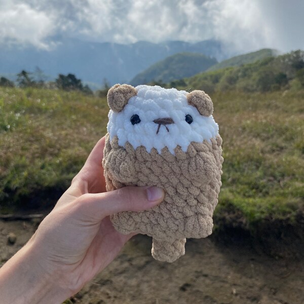 Crochet Otter Keychain at Louis Brannan blog