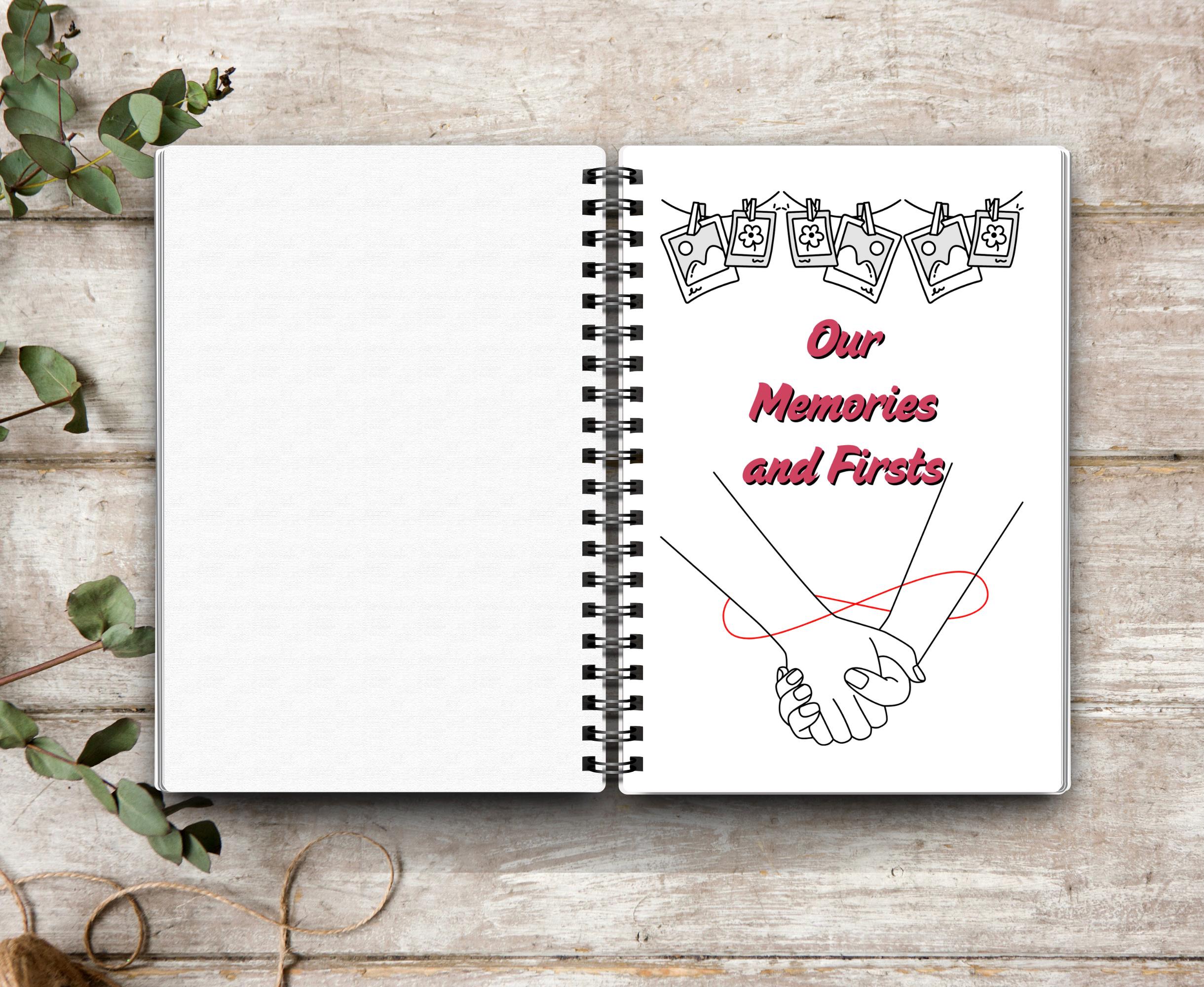 Custom Love Story Book |handmade Personalised Couples Journal ...