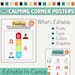 Retro Calm Down Corner Posters-feelings Thermometer-grounding ...