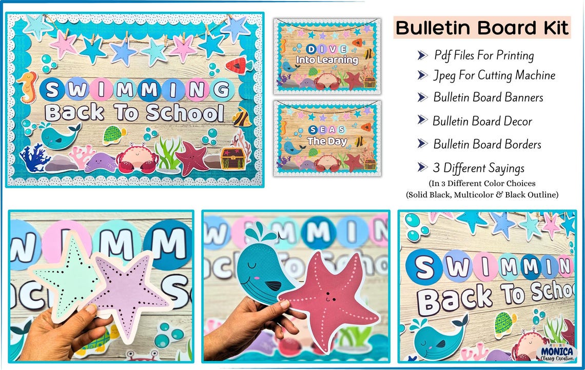Ocean Animal Theme Classroom Decor Bundle Elementary Under the Sea ...