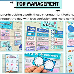 Ocean Animal Theme Classroom Decor Bundle Elementary Under the Sea ...