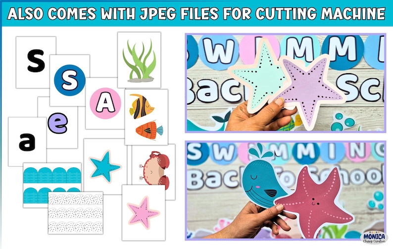 Ocean Animals Bulletin Board Idea Under the Sea Theme Classroom Door ...