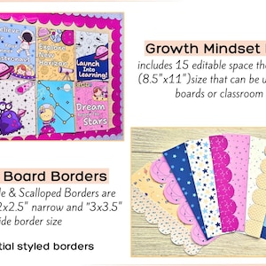 Outer Space Theme Classroom Decor Bundle-elementary Classroom Theme ...