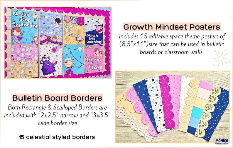 Outer Space Theme Classroom Decor Bundle-elementary Classroom Theme ...