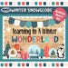 Winter Snowglobe Bulletin Board Kit Idea-hello Winter Wonderland ...