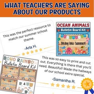 Boho Fall Bulletin Board Kit Pumpkin Patch Classroom Door Decor Autumn ...