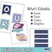 Birthday Bulletin Board Display Editable Space Theme Our Birthday ...
