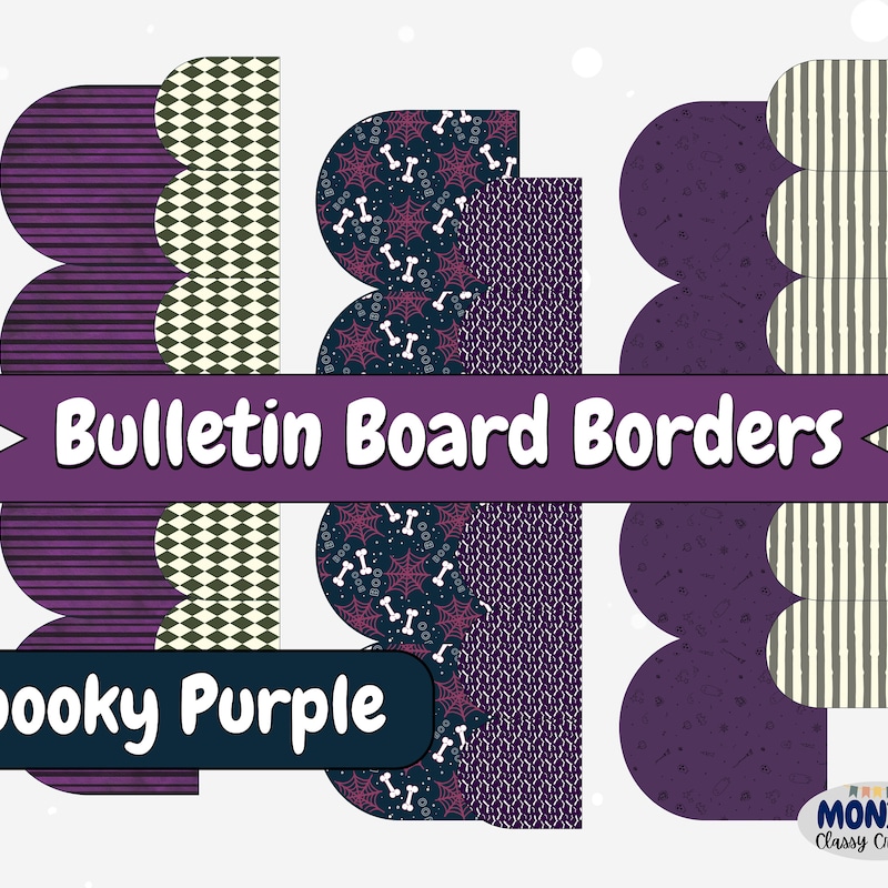 Spooky Bulletin Border - Etsy UK