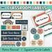 Retro Classroom Labels-school Supply Labels-bin Labels-teacher ...