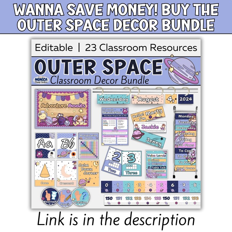 Birthday Bulletin Board Display Editable Space Theme Our Birthday ...