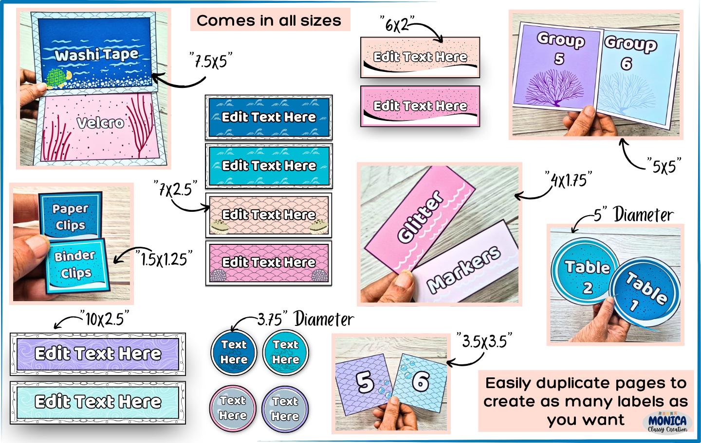 Editable Classroom Labels for Supply Bin Labels Pastel Teacher Toolbox ...