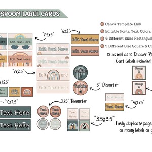 Boho Rainbow Classroom Decor Bundle-elementary Classroom Theme Ideas ...