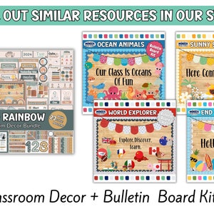 Retro Classroom Decor Bundle Elementary Groovy Classroom Theme Bright ...