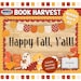 Fall Reading Bulletin Board Kit Library Autumn Classroom Decor Falling ...