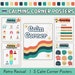 Retro Calm Down Corner Posters-feelings Thermometer-grounding ...