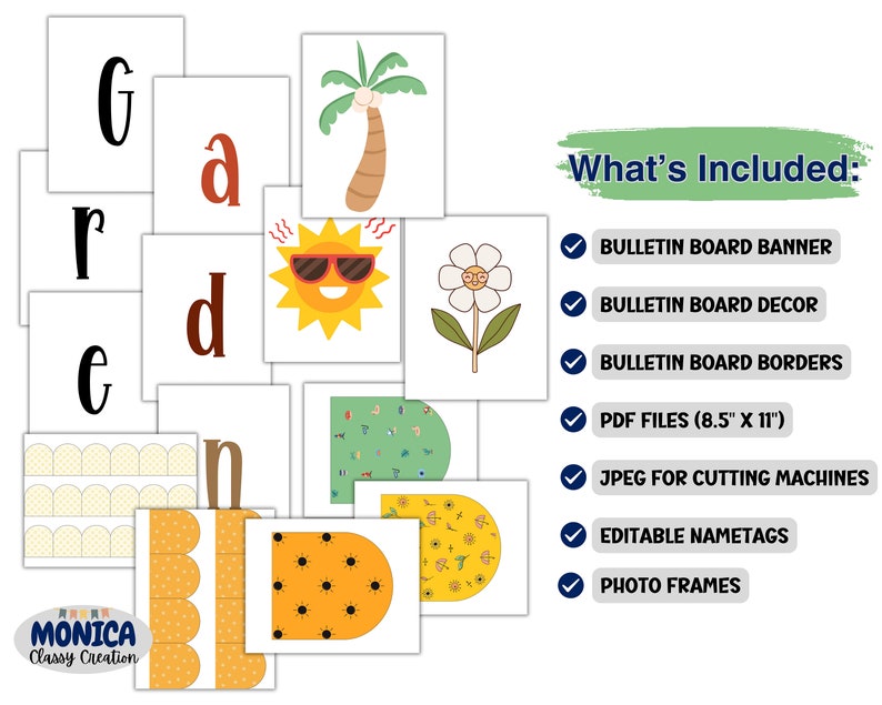 Summer Bulletin Board Kit-here Comes the Sun Classroom Door Decor ...