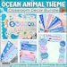 Ocean Animal Theme Classroom Decor Bundle Elementary Under the Sea ...