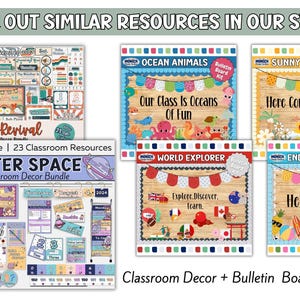 Boho Rainbow Classroom Decor Bundle-elementary Classroom Theme Ideas ...