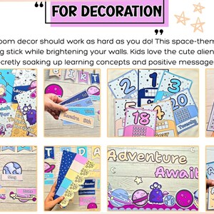 Outer Space Theme Classroom Decor Bundle-elementary Classroom Theme ...