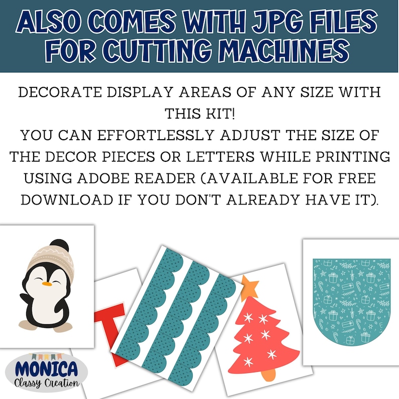 Winter Snowglobe Bulletin Board Kit Idea-hello Winter Wonderland ...