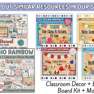 Outer Space Theme Classroom Decor Bundle-elementary Classroom Theme ...