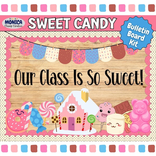 Candyland Bulletin Board - Etsy