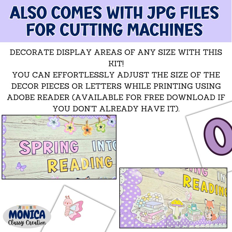 Spring Reading Bulletin Board Kit-we Are Blooming Together Classroom ...