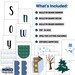 Snowy Winter Bulletin Board Kit January Classroom Decor Snowman ...