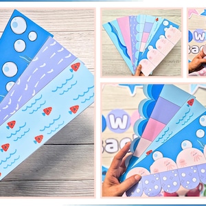 Ocean Bulletin Board Borders Under the Sea Theme Classroom Door Decor ...