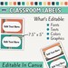 Retro Classroom Labels-school Supply Labels-bin Labels-teacher ...