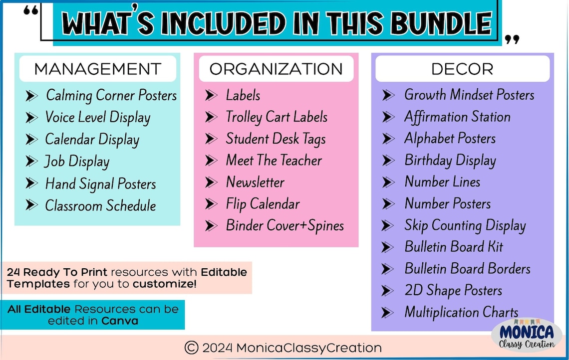 Ocean Animal Theme Classroom Decor Bundle Elementary Under the Sea ...