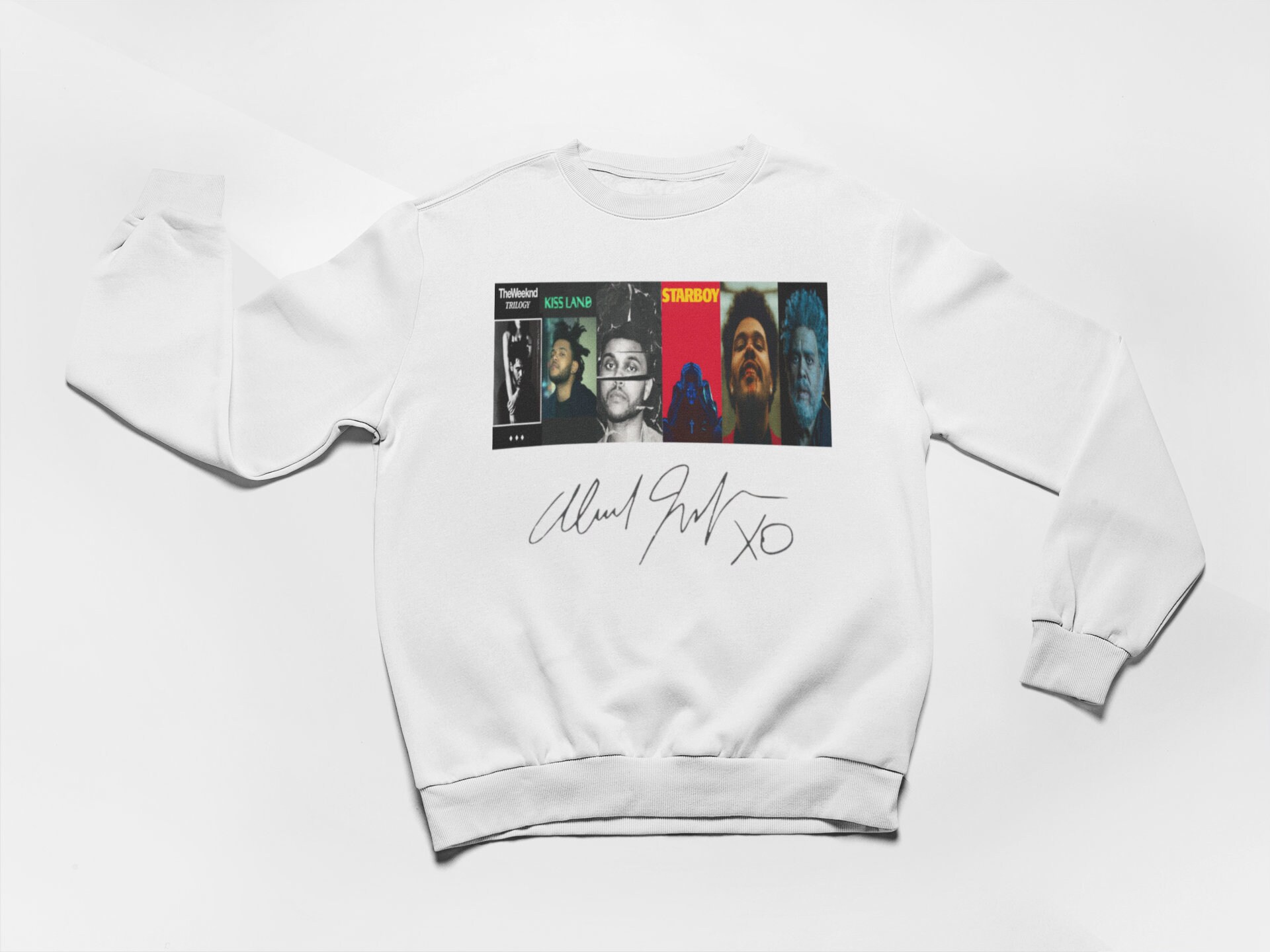 The Weeknd Album Collection Sweatshirt - Etsy