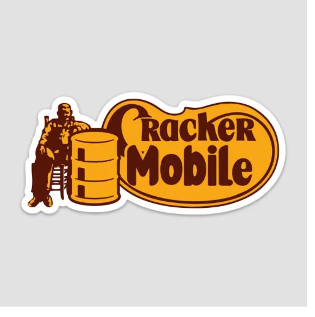 Cracker Mobile Sticker - Etsy