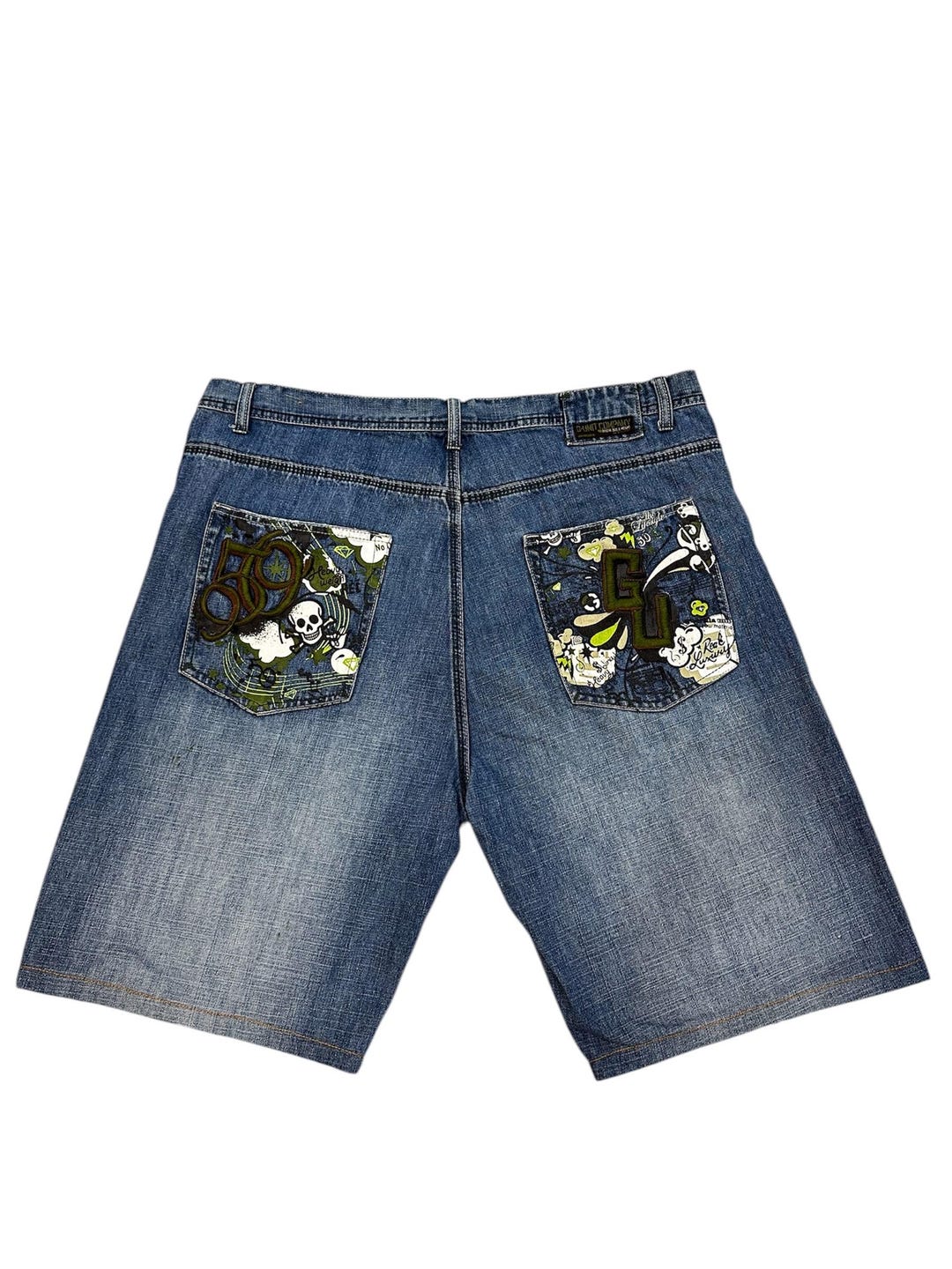 Crazy Y2K G Unit Company Jorts Size 40 W40xl24 Baggy Jorts Jnco 2000s ...