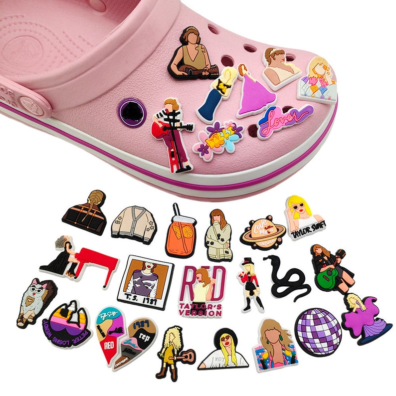 Taylor Swift Croc Charms Video Game Croc Charms Fashion Charms croc ...