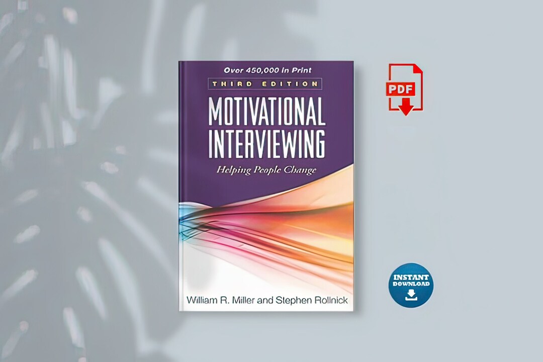 Motivational Interviewing Helping People Change 3rd Edition - Etsy