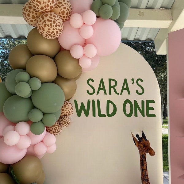 Wild One Backdrop - Etsy