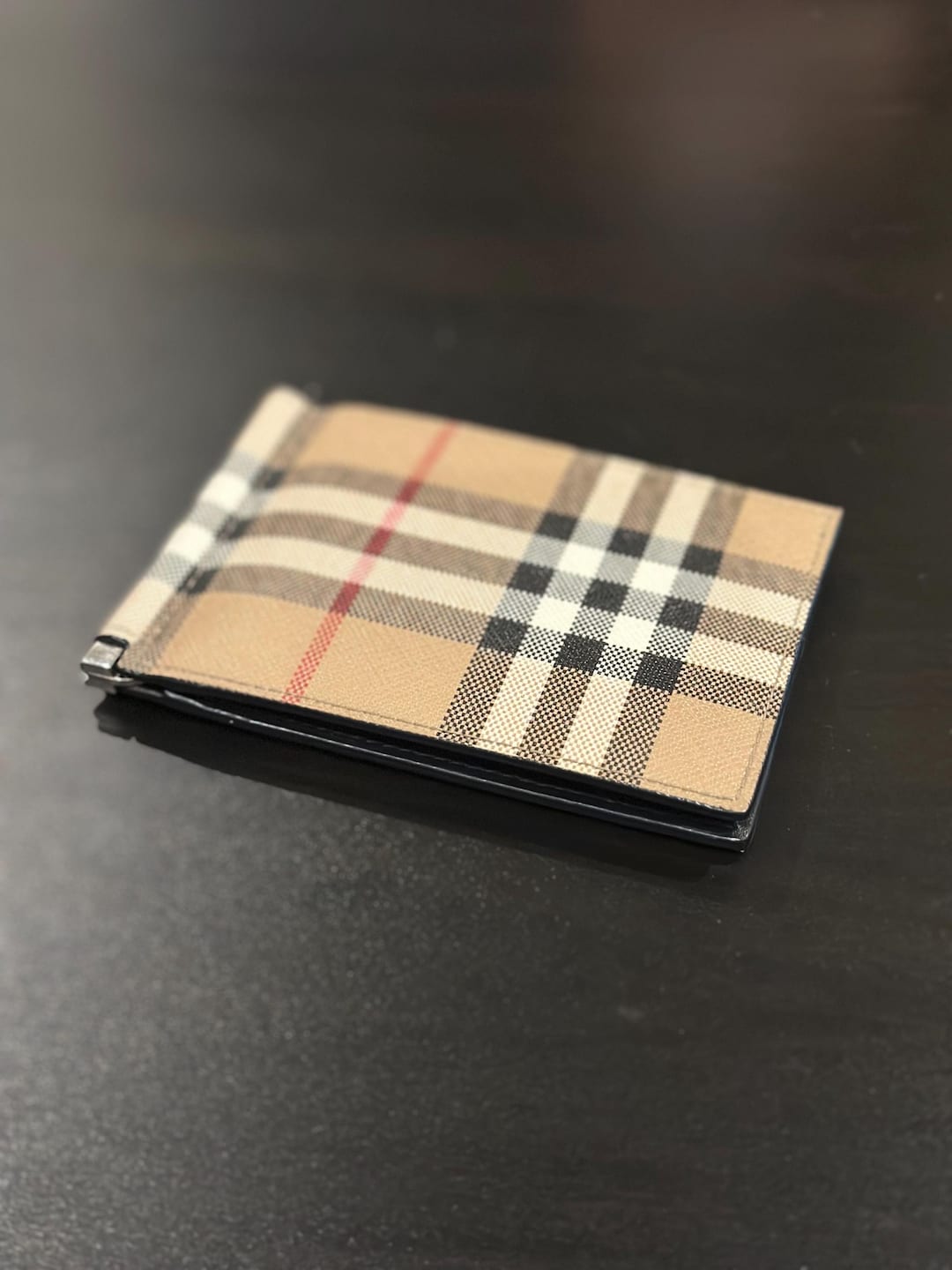 Authentic Burberry Classic Checker Money Clip Wallet 2000s - Etsy