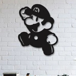Super Mario Painting, American, Wall Decor, Dxf,cdr,svg,dwg,pdf Files ...