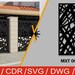 Entrance Door Digital Drawing, Wall Decoration,dxf,cdr,svg,dwg,pdf,all ...