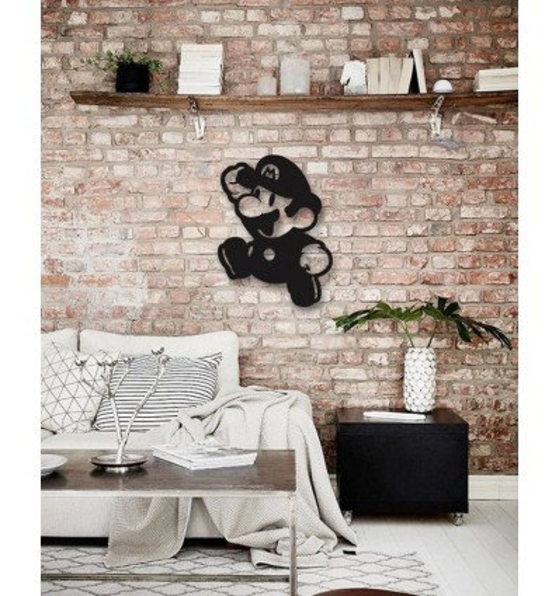 Super Mario Painting, American, Wall Decor, Dxf,cdr,svg,dwg,pdf Files ...