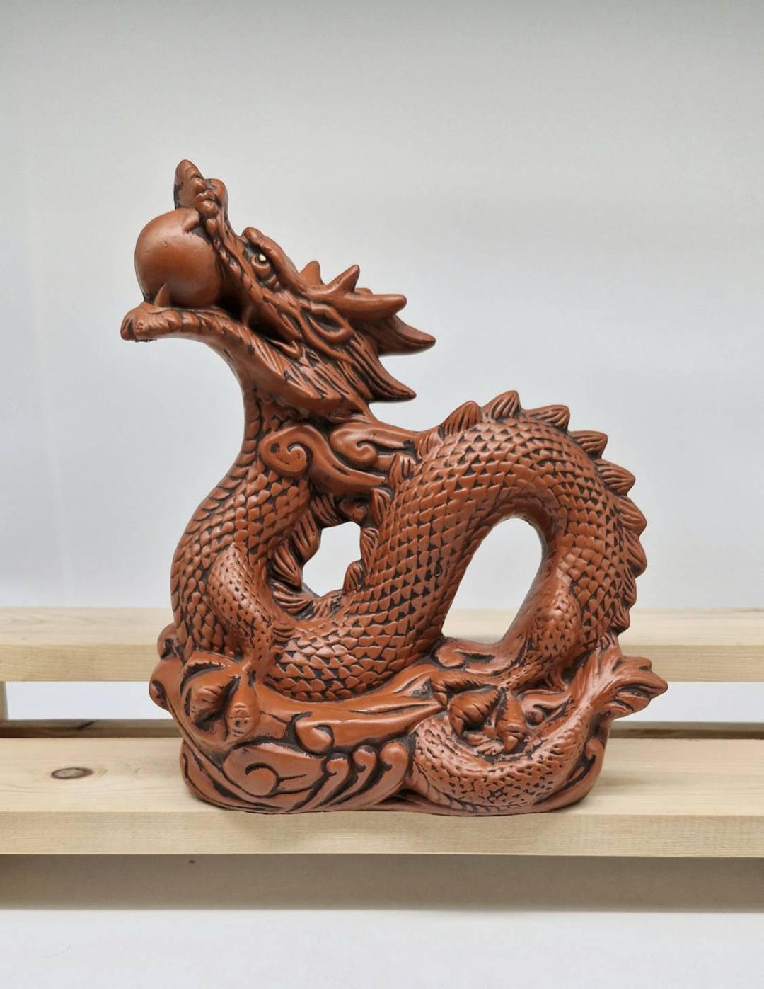 A Beautiful Rare Antique After 1940s (showa) Japanese Lucky Dragon ...