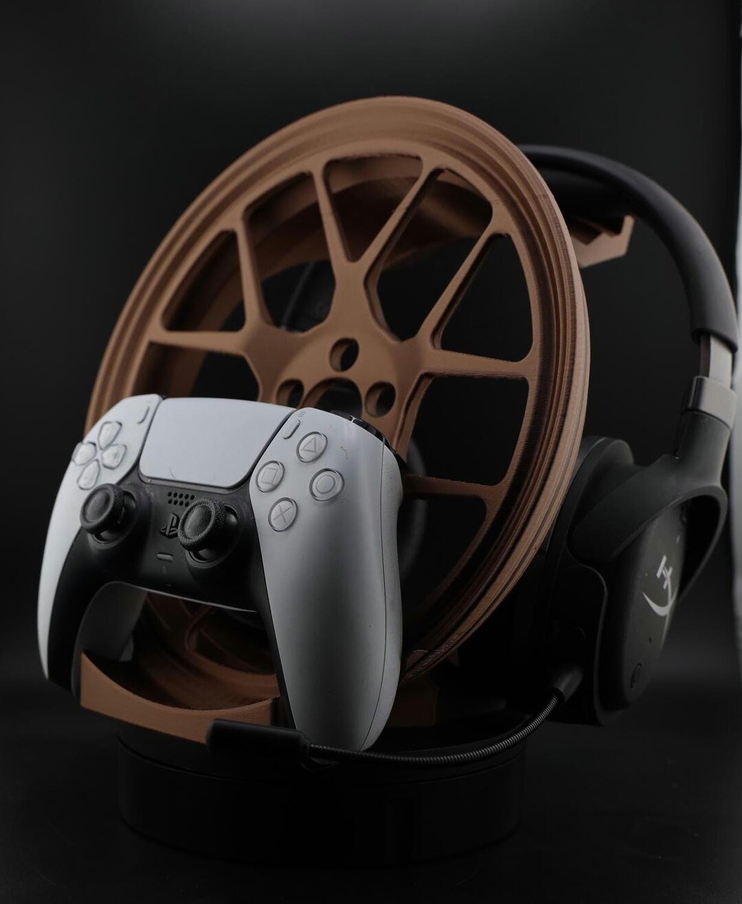 Rim Wheel PS5 Controller and Headphone Stand.controller Holder | Gaming ...