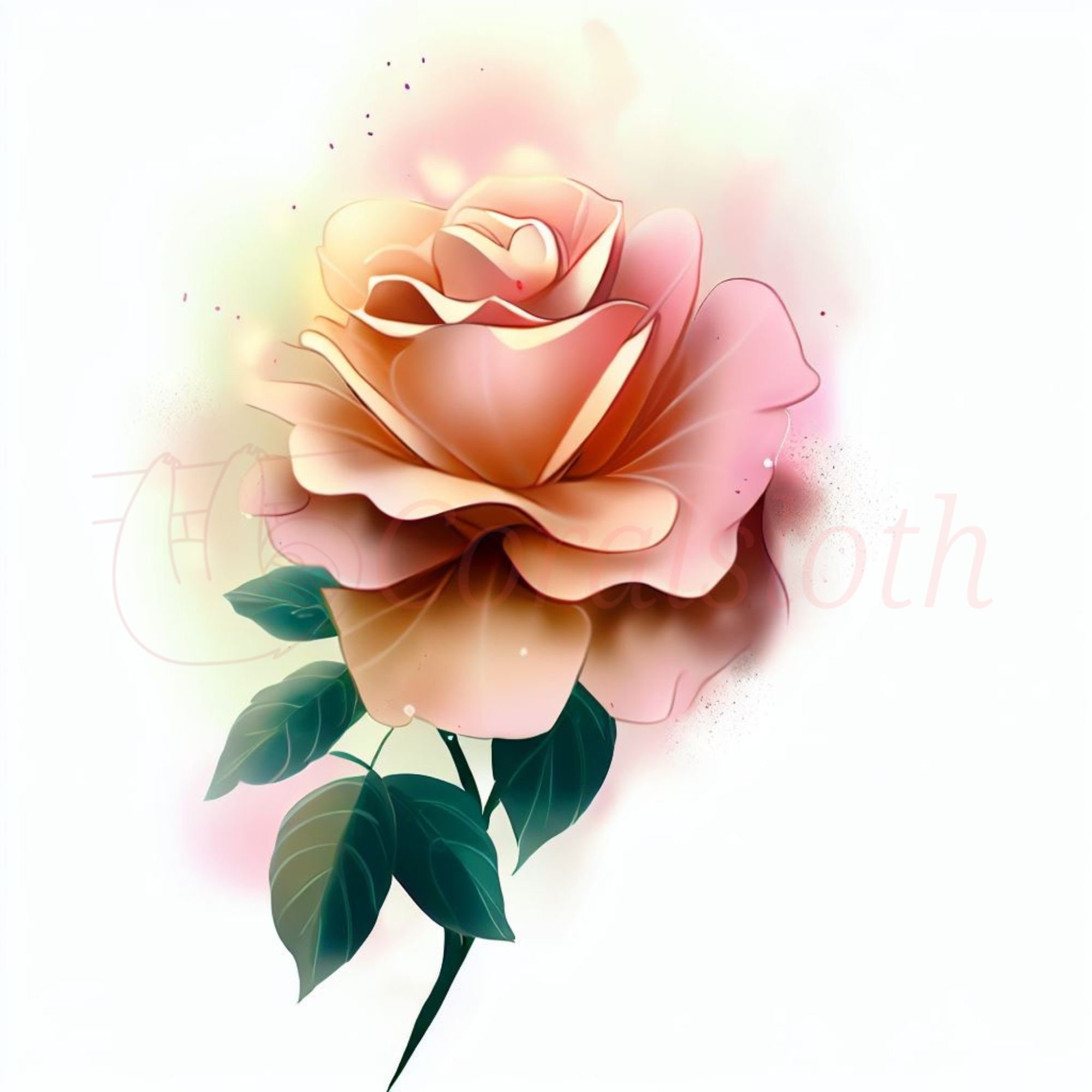 Birth Month Flower JUNE 8 X PNG Files the Rose Ideal - Etsy