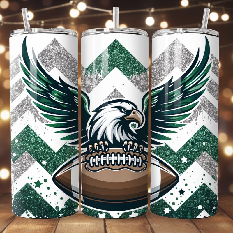 Philadelphia Eagles Tumbler Wrap - Etsy