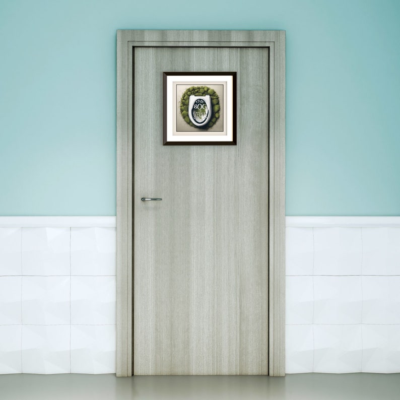 The Bog of Eternal Stench Bathroom Wall Art Print Funny Bathroom Sign ...