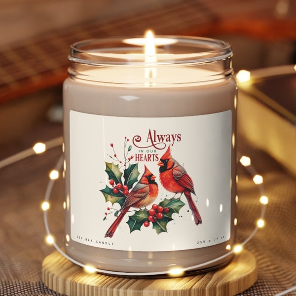 Cardinal Candle - Etsy